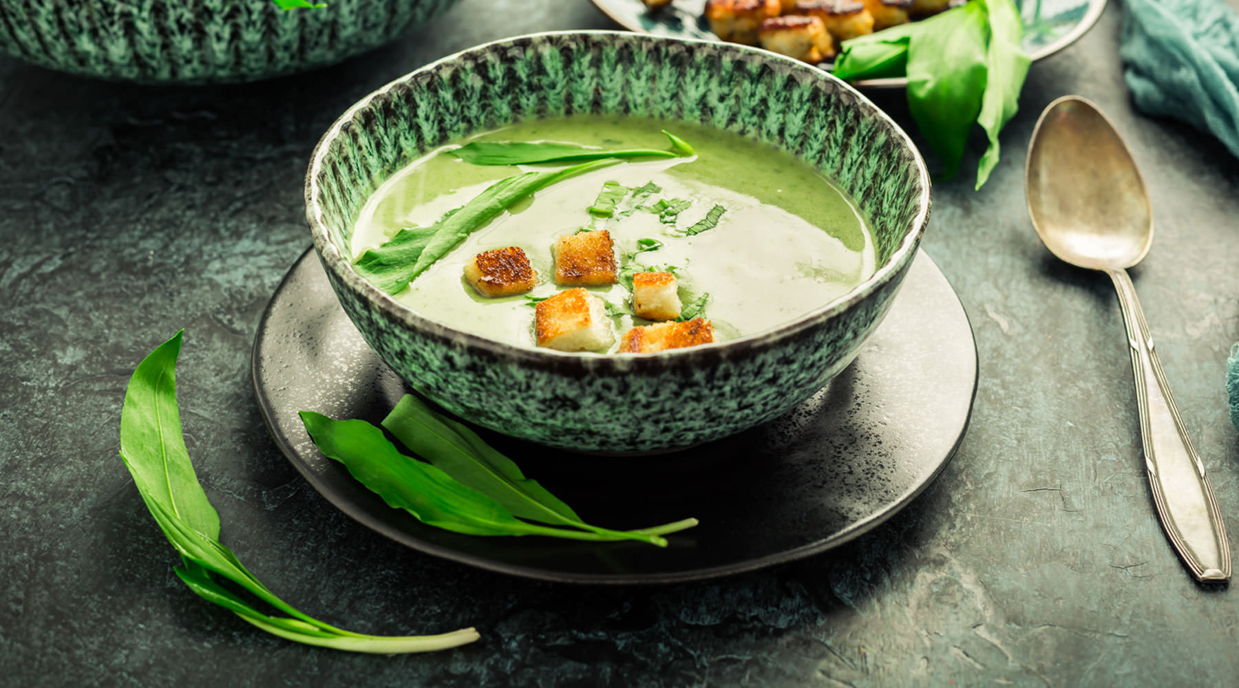 Wild Leek Soup – Pure Muskoka