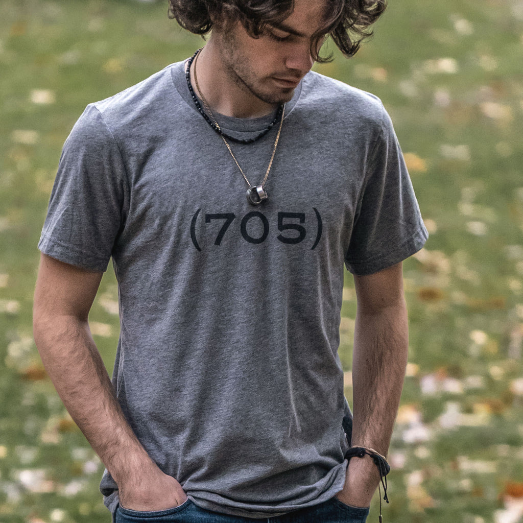 (705) - Vintage Tri Blend T-Shirt (Unisex) – Pure Muskoka