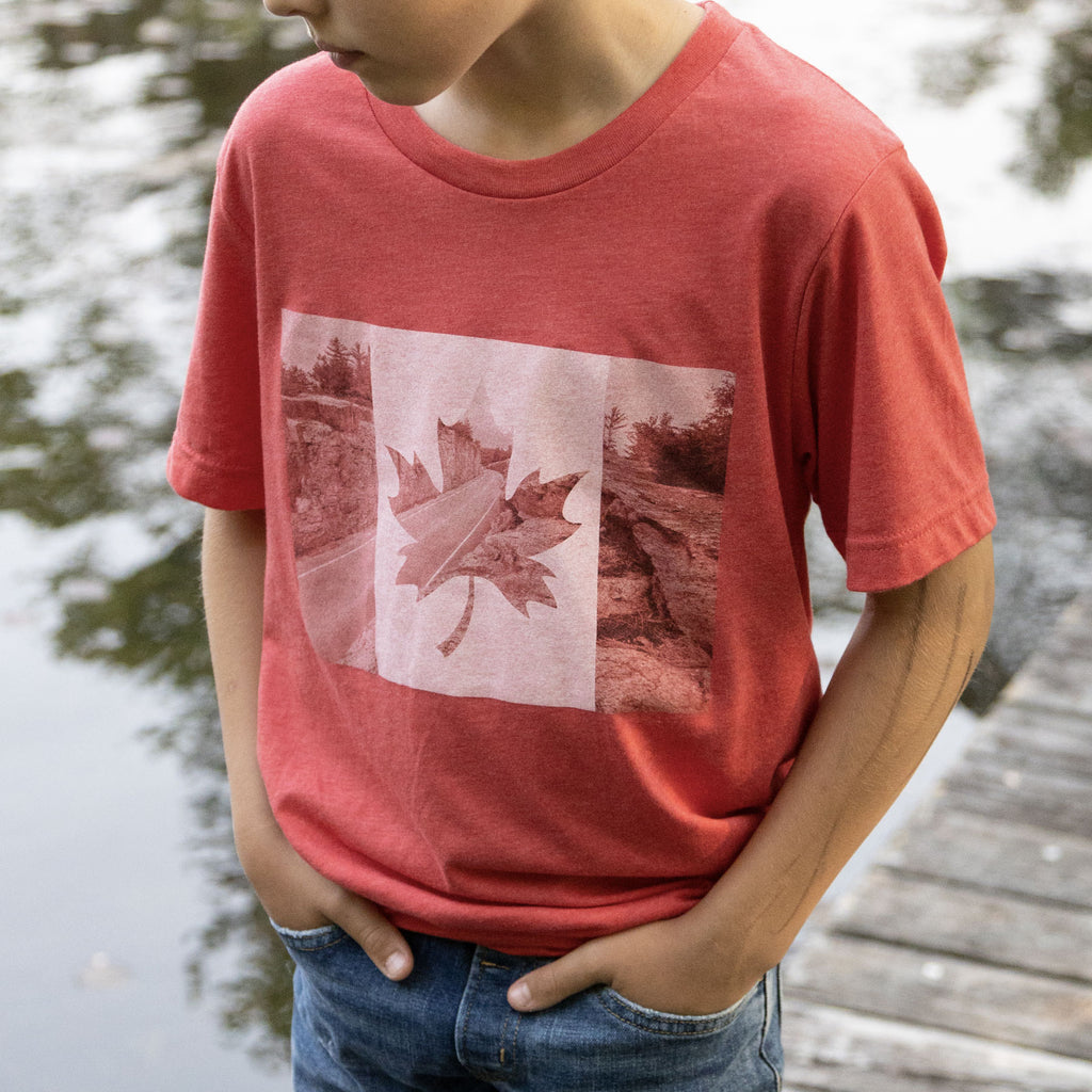 Special Edition Canada Day Flag Kids T-Shirt (2023) – Pure Muskoka