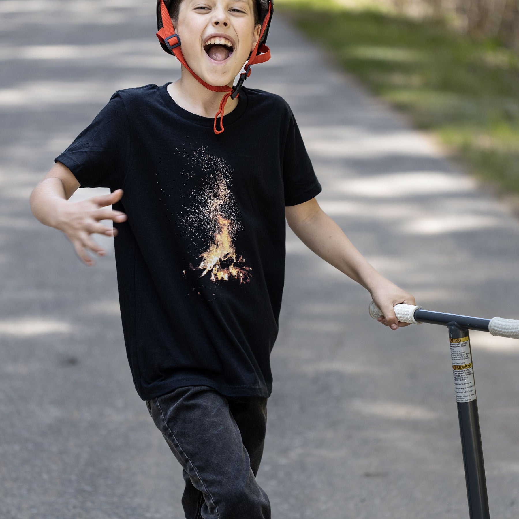 Kids Bonfire T-Shirt – Pure Muskoka