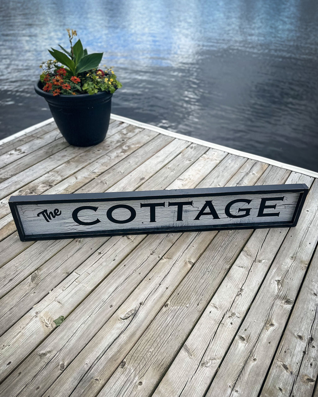 The Cottage Vintage Wooden Sign – Pure Muskoka