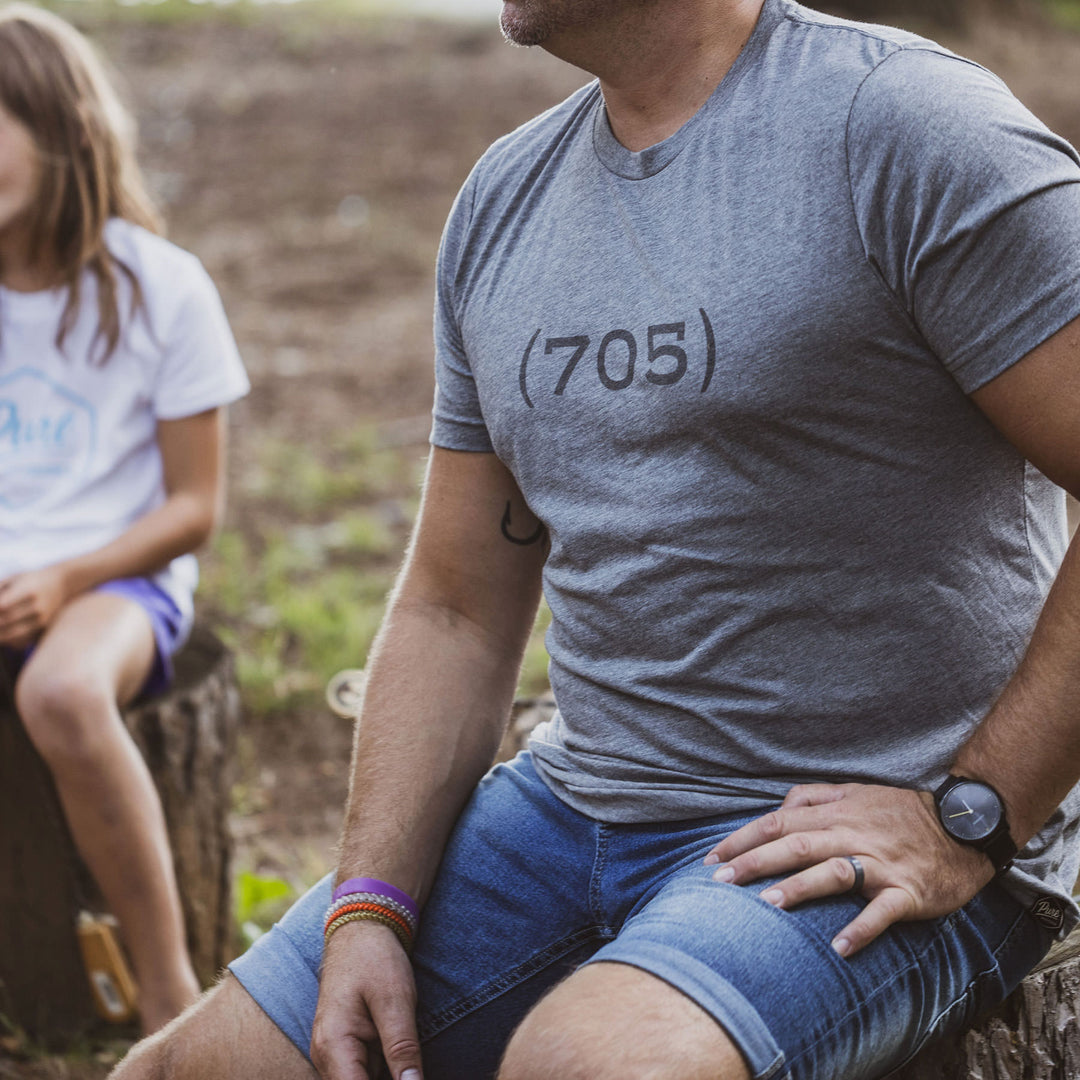 (705) - Vintage Tri Blend T-Shirt – Pure Muskoka